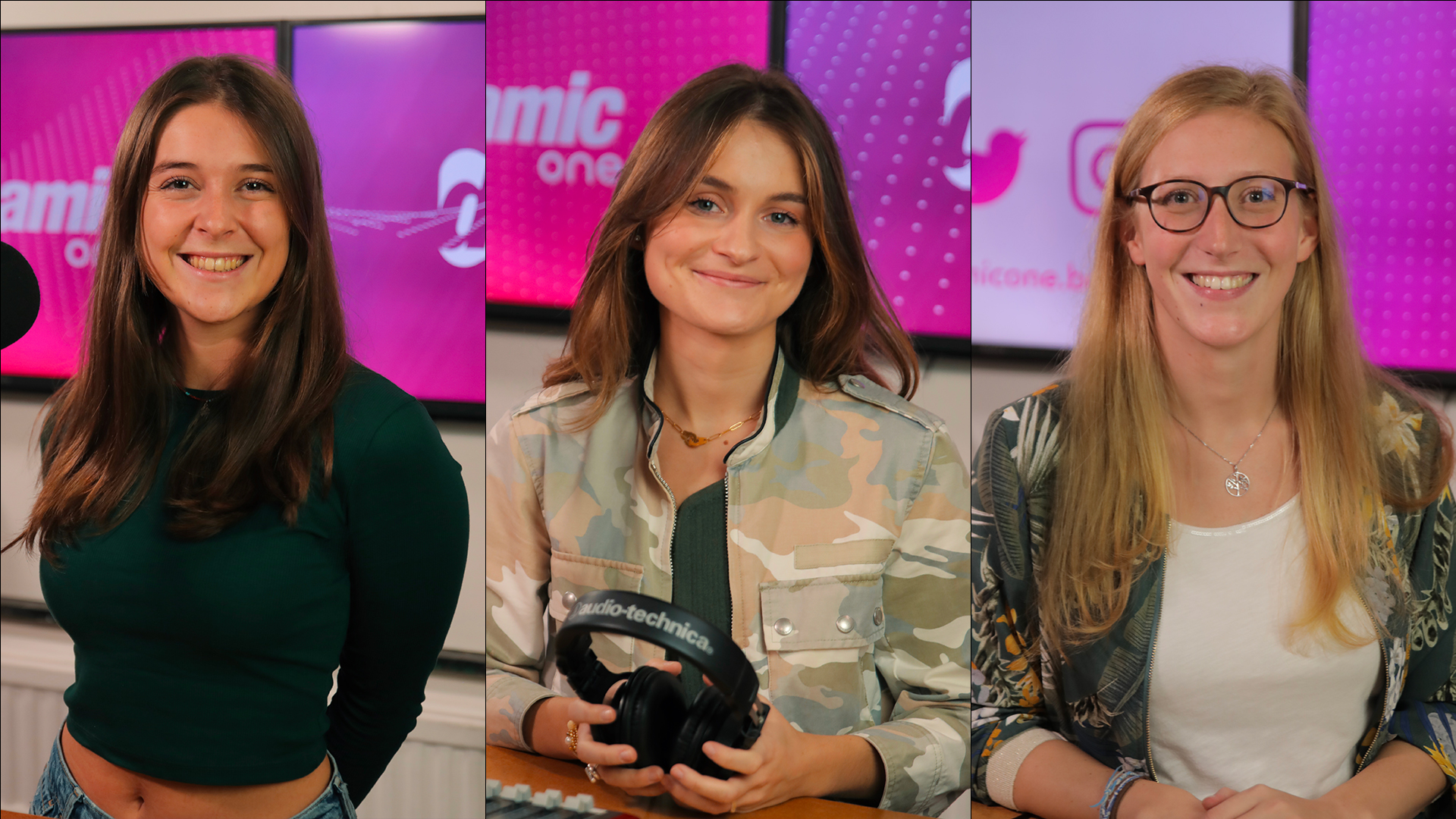 Dynamic One - 3 animatrices Dynamic One en finale du casting Fun Radio